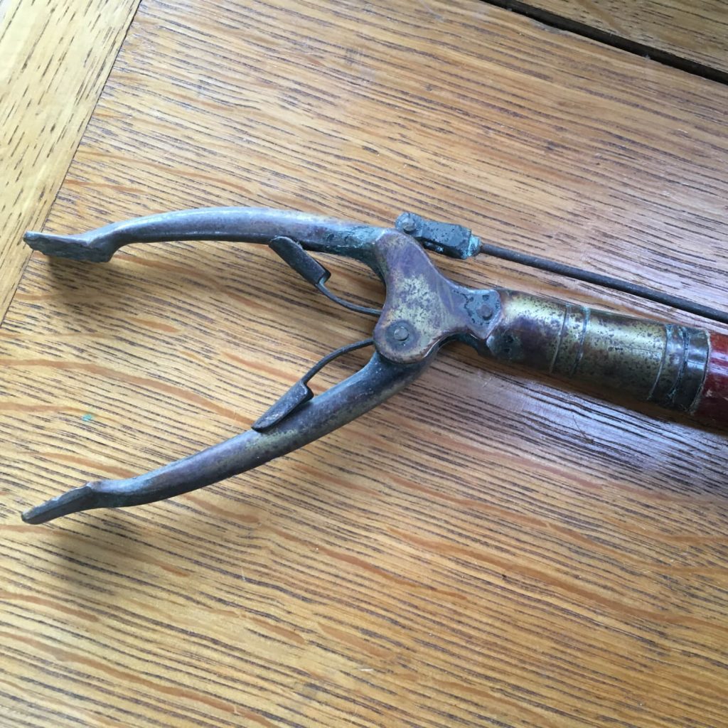 Vintage 19th Century Antique Book Grabber